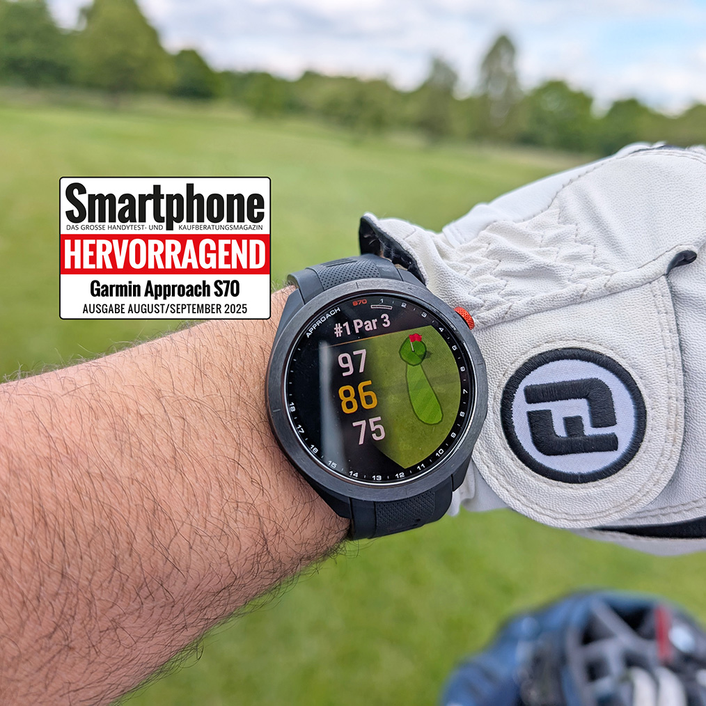Im Test: Garmin Approach S70 - SmartphoneMag